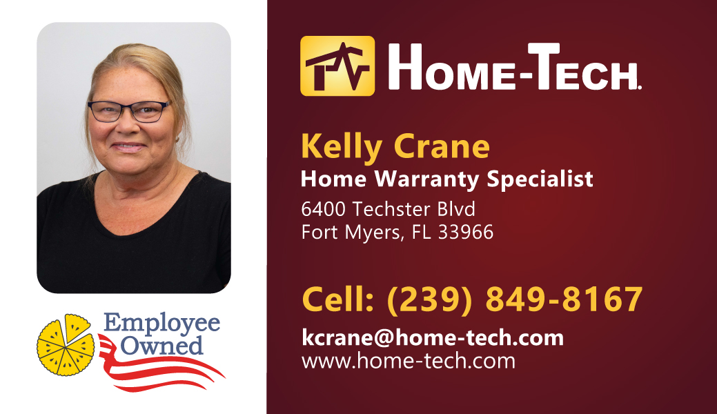 Kelly Crane's Business Card - Home-Tech Partners